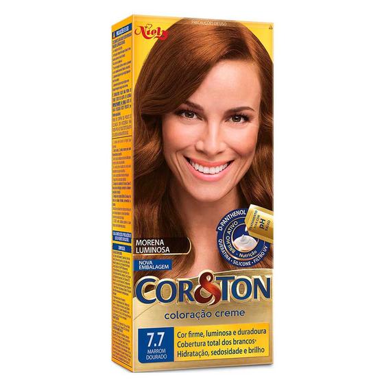 Coloração Niely Cor&Ton - Tons Castanhos - Cor e Ton - Tinta de Cabelo ...