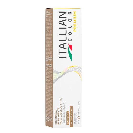 Coloração Permanente Itallian Color Profissional Tons Louros - Tinta de ...