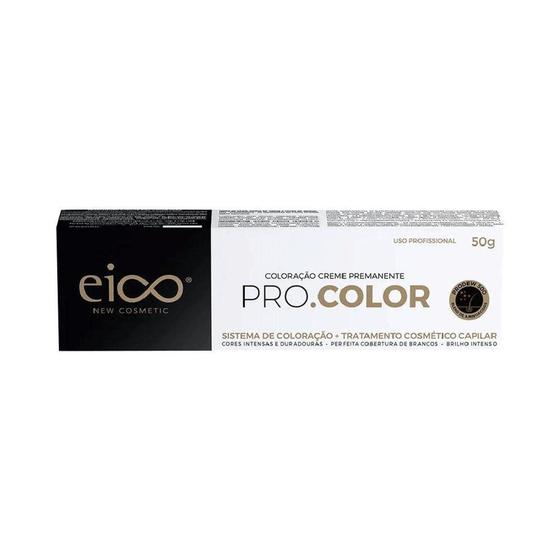 Coloração Pro Color Eico 8.3 Louro Claro Dourado 50g - Tinta de Cabelo ...