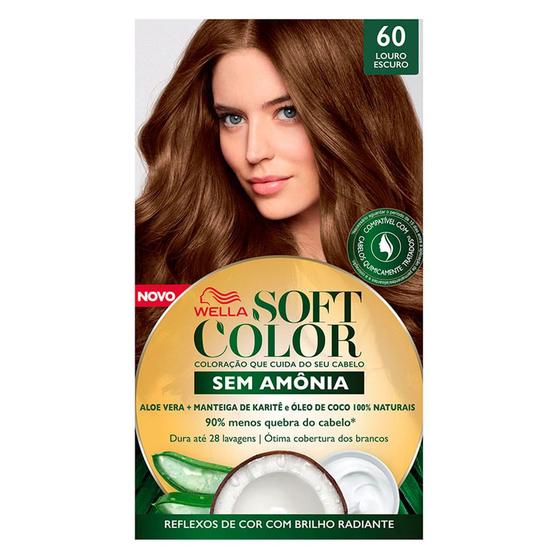 Coloração Wella Soft Color - Tons Claros - Tinta de Cabelo - Magazine Luiza