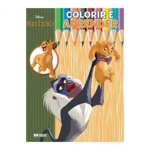 Colorir e Aprender Disney - O Rei Leão - Bicho Esperto - Livros de ...