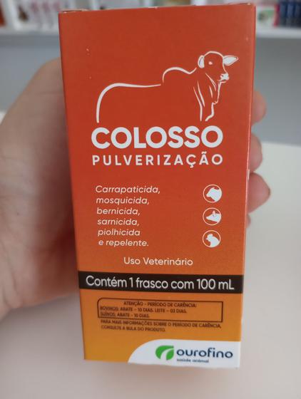 Colosso pulverização - Ouro fino - Antipulga e Carrapaticida - Magazine ...