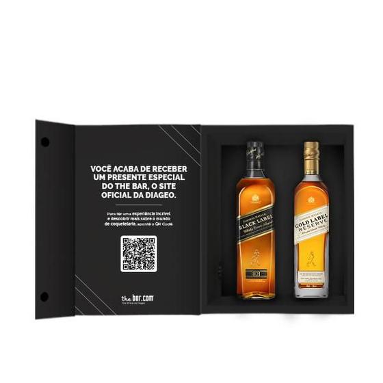 Combo 1 Whisky Jw Black Label 750Ml + 1 Whisky Jw Gold Label 750Ml ...