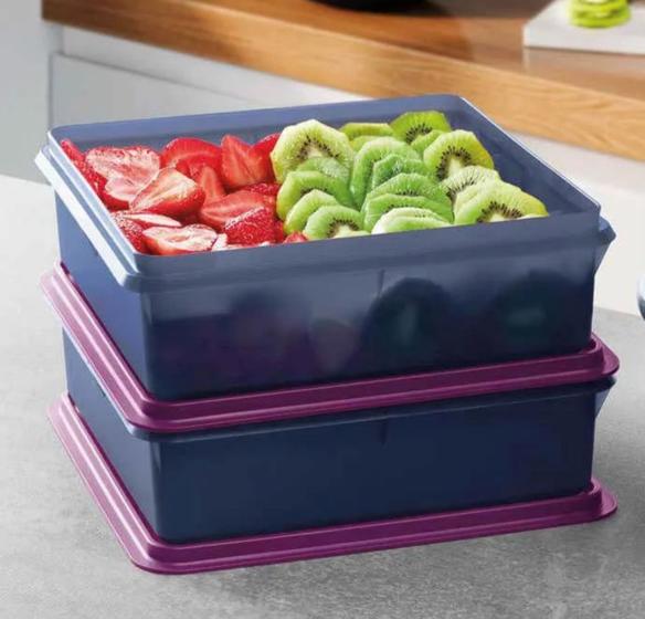 Combo 2 caixas versátil de 2,5 litros cada Tupperware - Caixa ...