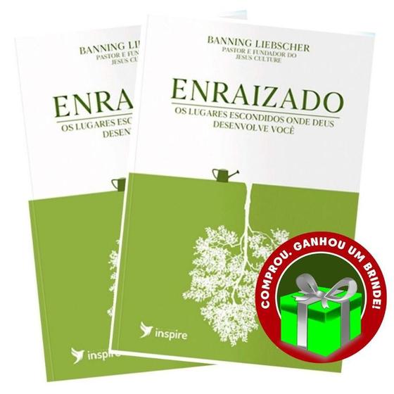 Combo 2 Livros Enraizado Banning Liebscher Edição Especial Cristão ...