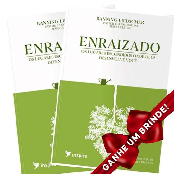 Combo 2 Livros Enraizado Banning Liebscher Edição Especial Cristão ...