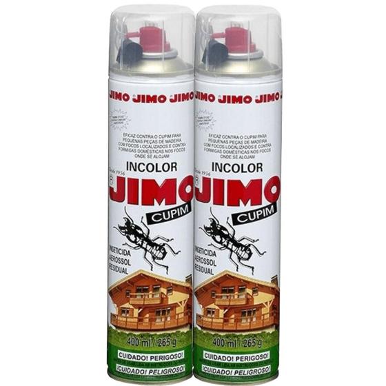 Combo 2 Mata Cupim Anti Cupim Mata Tudo Jimo Spray 400ml - Cupinicida ...