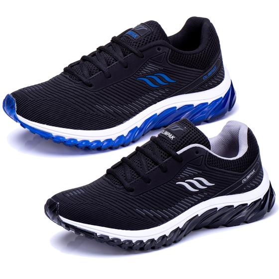 Combo 2 Pares Tênis Masculino Esportivo para Caminhada Academia ...