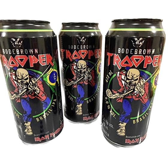 Combo 3 Cerveja Trooper Iron Maiden Ipa lata 473ml Original - Trooper ...