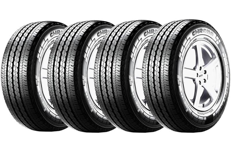Combo 4 Pneus 185r14c 102r Chrono Pirelli Carga 8 Lonas Kombi Hyundai H100 Boxer Citroen Jumper ...
