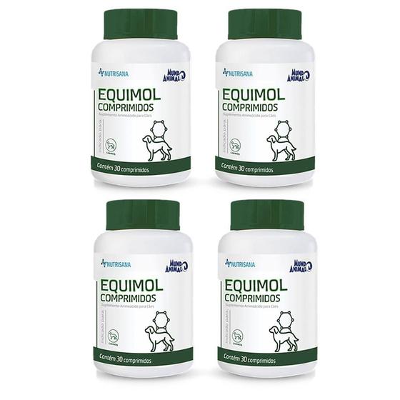 Combo 4 Unidades Equimol Nutrisana 48g 30 comprimidos - Mundo Animal ...