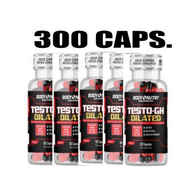 Combo 5x testo gh dilated - BODY NUTRY - Pró-Testosterona - Magazine Luiza