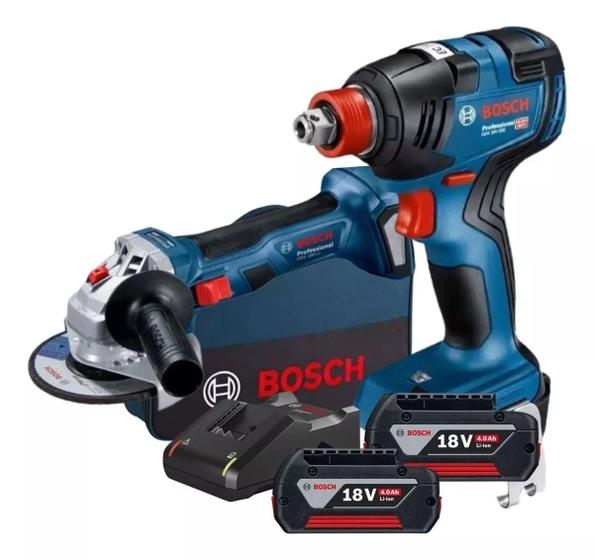 Combo Bosch Gdx 18v-200 + Gws 180-li Brushless Com Bateria ...