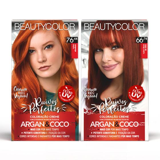 Combo Coloração Beautycolor Kit 1un 66.74 + 1un 76.44 - Tinta de Cabelo ...