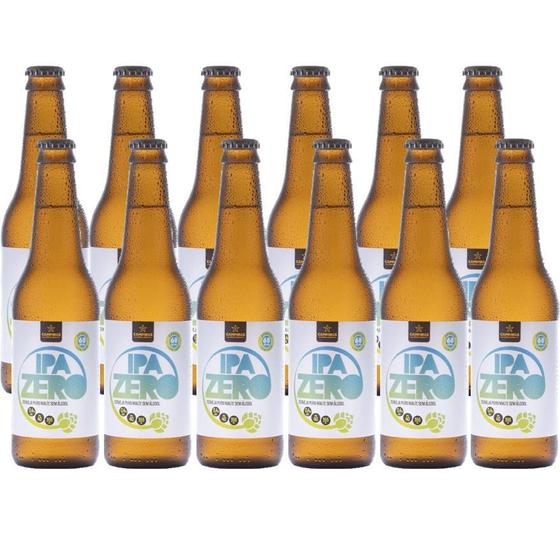 Combo Com 12 Gfs Cerveja Sem Álcool Campinas Ipa Zero 355 Ml - Cervejaria Campinas - Kit Cerveja ...