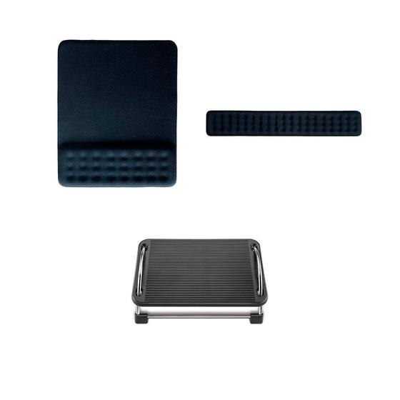 Combo Ergonômico - Mouse Pad Dot com Apoio de Pulso Gel, Apoio de Pulso ...
