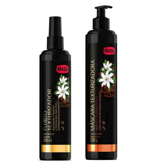 Combo Ibasa Máscara Texturizadora + Fluido Texturizador - Kit de ...