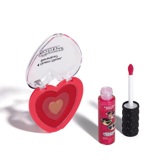 Combo QDB As Meninas Super Poderosas: Blush Compacto 4g + Lip Oil ...
