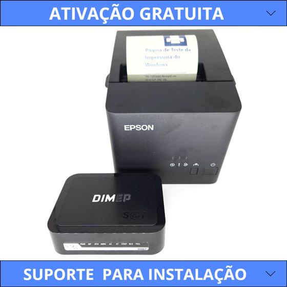 Combo Sat Dimep 2.0 + Impressora Epson TM-T20X USB - SAT Fiscal ...