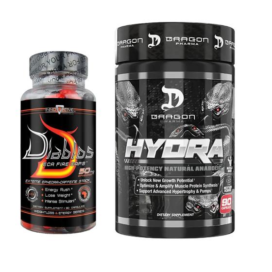 Combo Suplemento Termogênico Diablos + Hydra Dragon Pharma ...