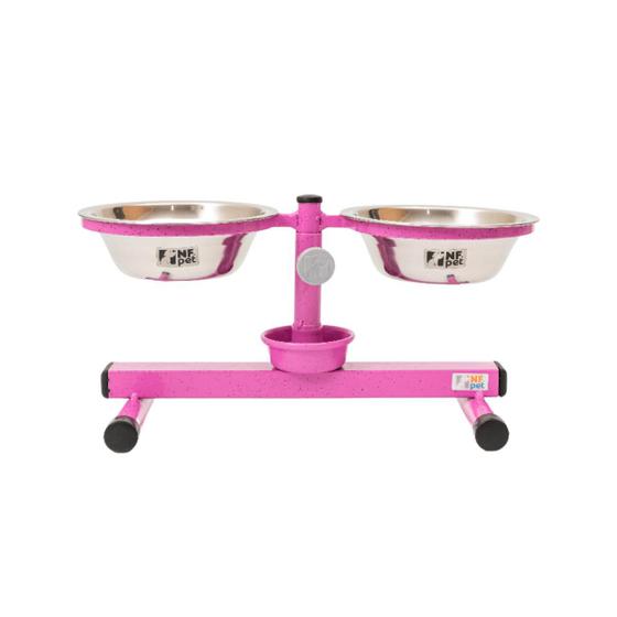 Comedouro Duplo Elevado Anti Formiga para Cães Nf Pet 700ml - Outros ...