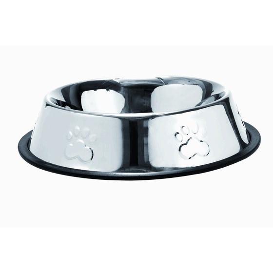 Comedouro e Bebedouro Pet Inox Cachorro e Gato Filhote Patinha Em Alto ...