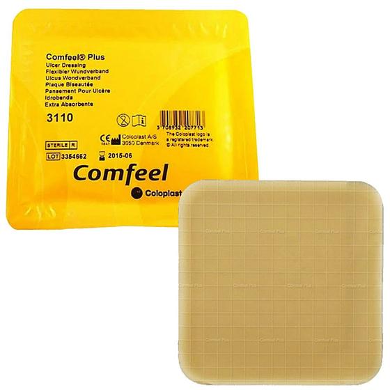 Comfeel Plus - Curativo Hidrocolóide Com Alginato - Coloplast - 3110 ...