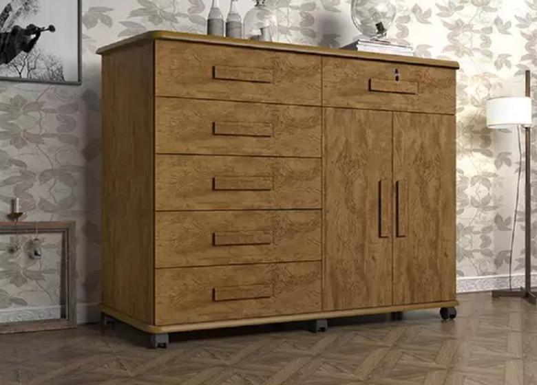 Cômoda 6 Gavetas e Sapateira Gran Luxo - Exclusiva Móveis - Geval ...