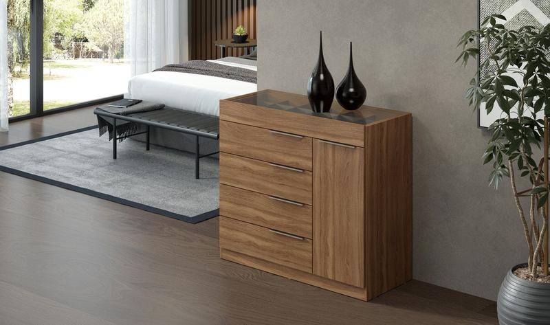 Comoda Para Quarto 5 Gavetas Com Corrediças Metálicas Resistentes e ...