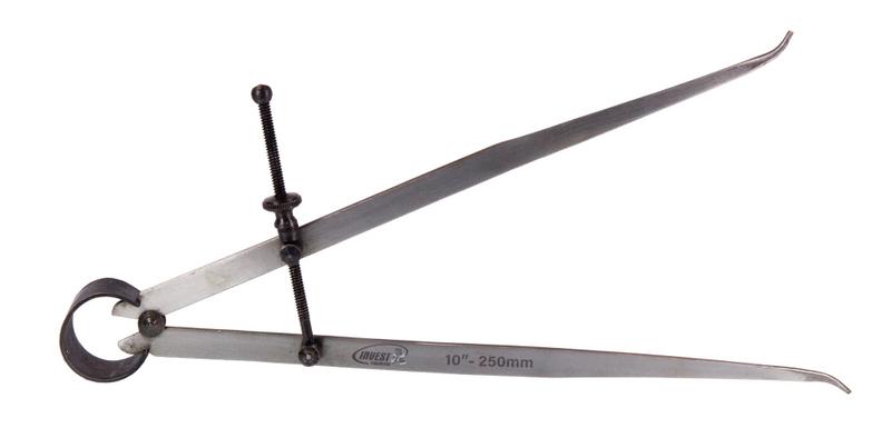 Compasso Interno Para Mecânico 250mm 10 Pol. Aço Carbono Eda - Compasso ...