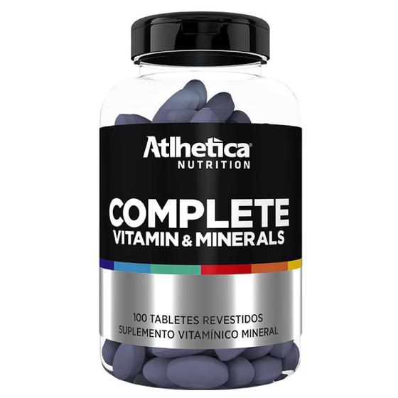 Complete Multi-Vit - Multivitamínico (100 tabs) Atlhetica Nutrition ...