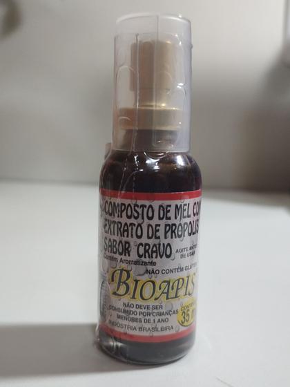Composto de Mel e extrato de própolis sabor Cravo - BioApis - Composto ...