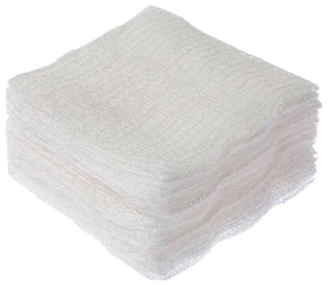 Compressa de Gaze 9 fios estéril com 100 pacotes - Medical Textil ...