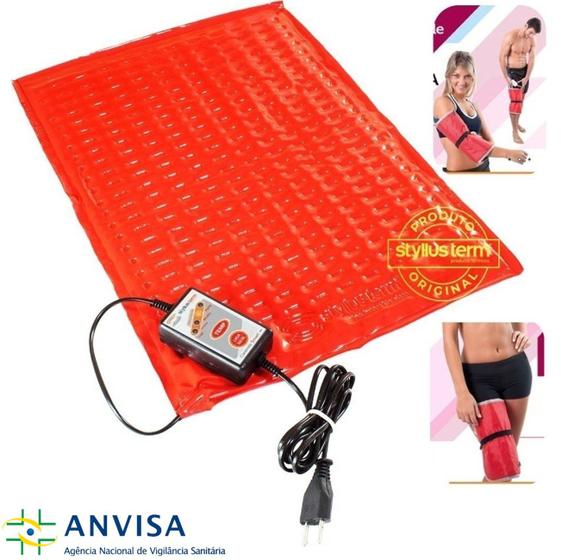 Compressa Térmica Elétrica 35x40cm Para Dores Localizadas Fisioterapia ...