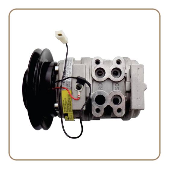 Compressor Ar Condicionado Automotivo Modelo 10P15 Compatível Toyota ...