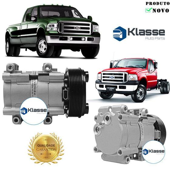 Compressor Ar Condicionado Ford FS10/ FX15 F4000 / F350 8PK - KLASSE ...