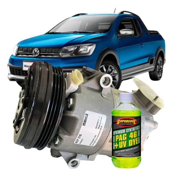 Compressor Ar Condicionado Volkswagen Fox Gol G5 G6 Saveiro - Mahle ...