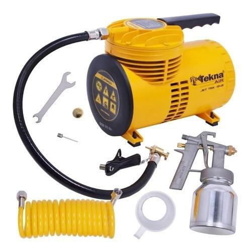 Compressor Ar Direto Tufão + Kit Bivolt 50psi Cd1251bk Tekna ...