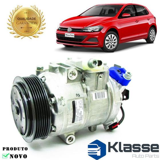 Compressor Denso 6SEU12C-ND2 Variável VW Novo Polo 6PK R134a - KLASSE ...