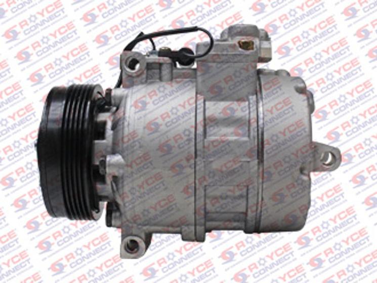Compressor modelo Denso 7SBU16C-5 BMW E39-520i/ 525/ 530i/ 540i/ polia ...