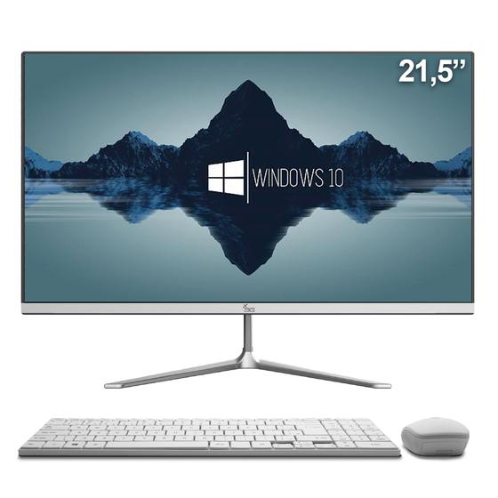 Computador All in One 21.5" FullHD Intel Dual Core 4GB HD 1TB Windows ...
