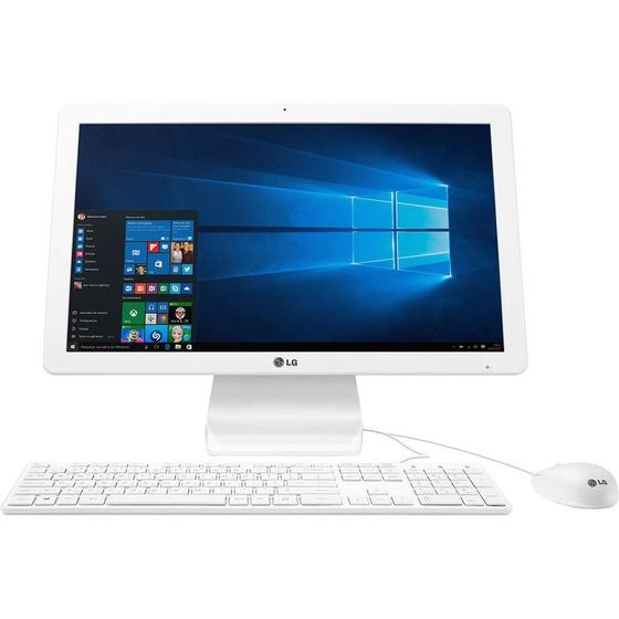 Computador All in One LG 22V240-L.BJ34P1 Intel Quad Core 4GB 500GB LED ...