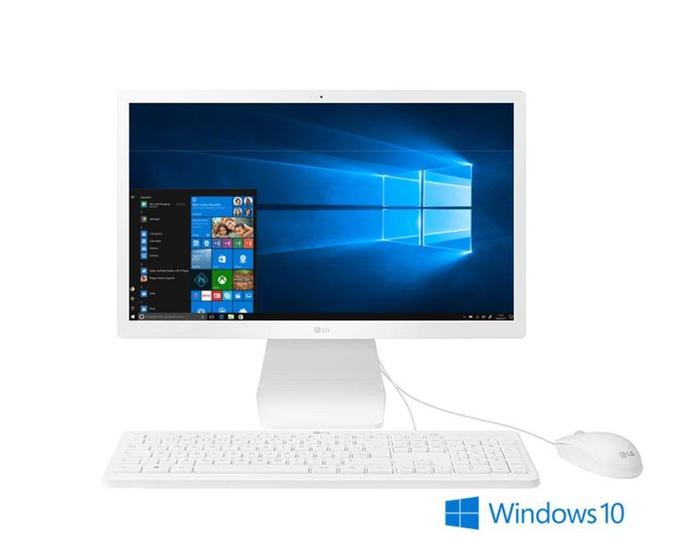 Computador All In One LG Windows 11 Quad Core 21,5, RAM 4GB, HD 500GB ...
