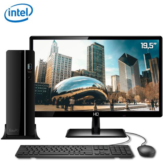 Computador Compacto com Monitor 19.5" LED Intel Intel Dual Core 2.58GHZ ...