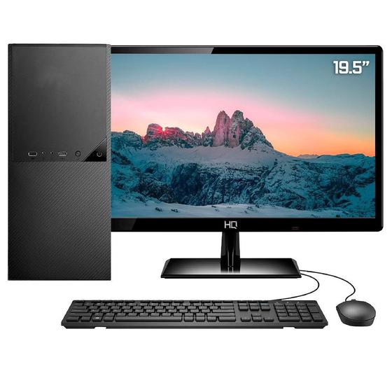 Computador Completo Belmicro Intel J1800, 4GB, HD 500GB, Monitor 19.5 ...
