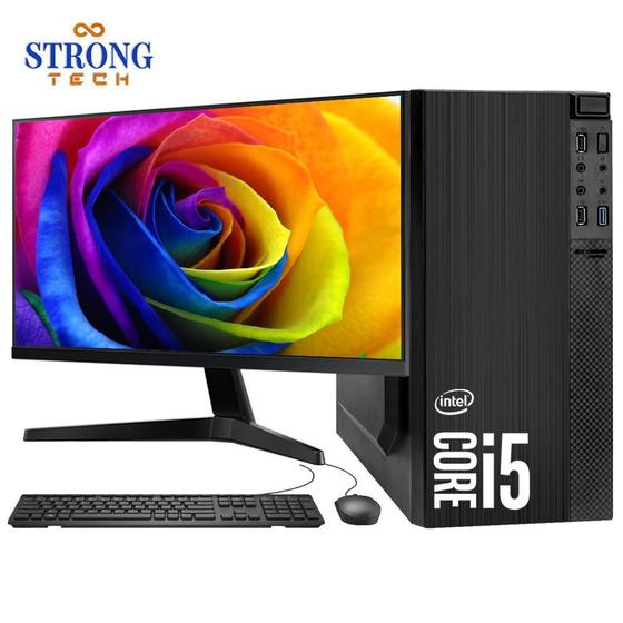 Computador Completo Core I5 8Gb Ssd 256Gb Pc Intel Monitor - Strong Tech - Computador / Desktop ...