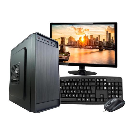 Computador Completo Intel Core i5 8GB SSD 240GB Monitor Wifi - F-NEW ...