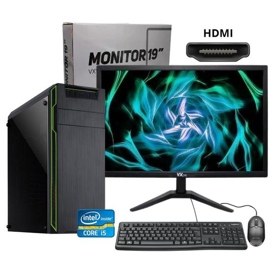 Computador Completo Intel I5, 8gb Ram, Ssd 240gb Monitor 19 - FastBios ...