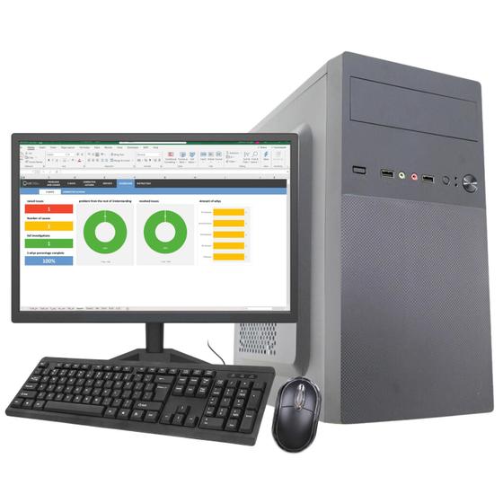 Computador Completo M-Home Office, Intel Core I3, 8GB DDR3, SSD 240GB ...