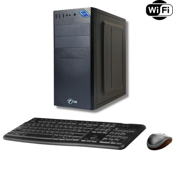 Computador Completo Pc Cpu Intel Core i5 VGA 8GB SSD 120GB com Teclado ...